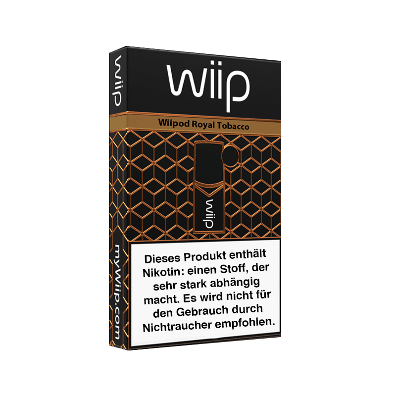 Wiip | Wiipod Magnetic Einweg-Pod Royal Tobacco