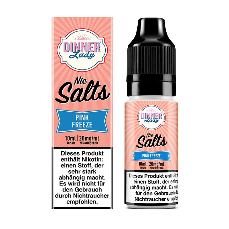 Dinner Lady | Pink Freeze Nic-Salt Liquid 20mg/ml